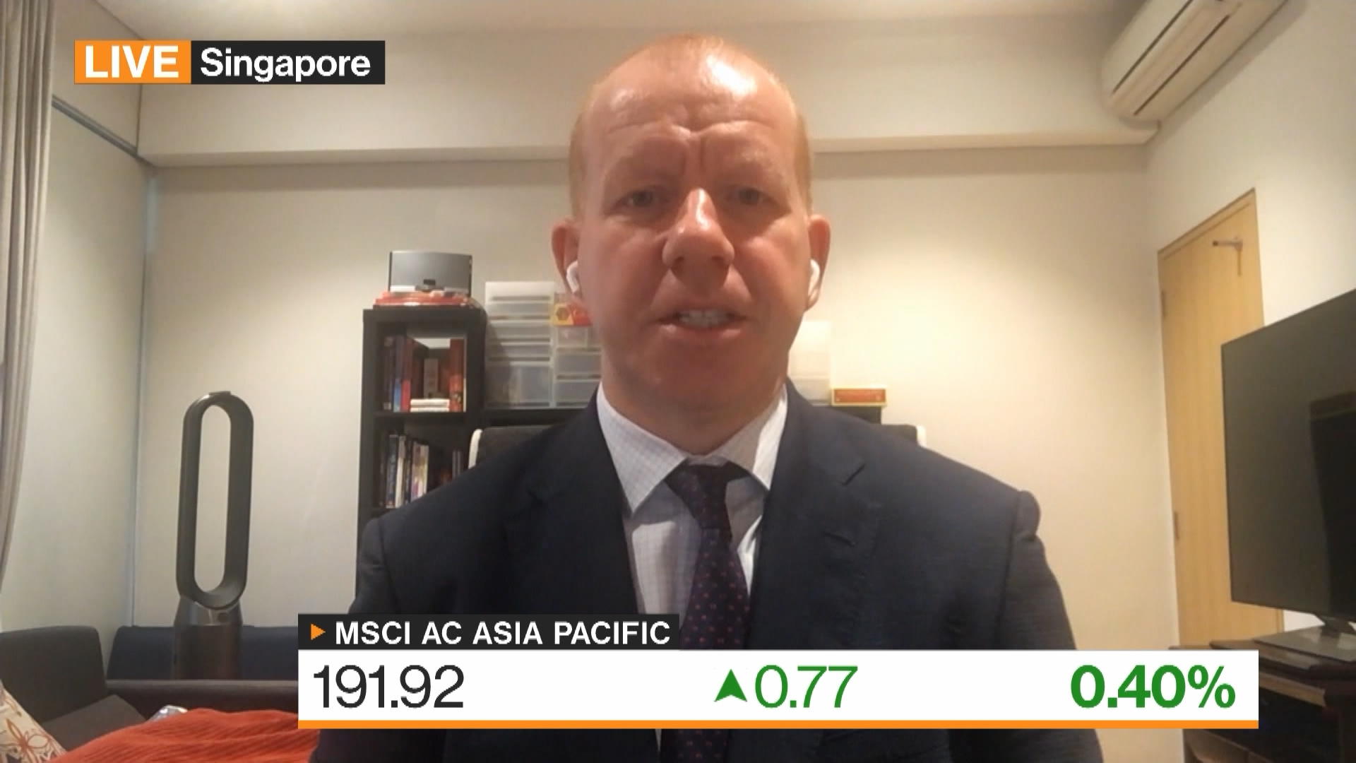 Watch Strong Tailwinds Behind Equities, StanChart's Brice Says - Bloomberg