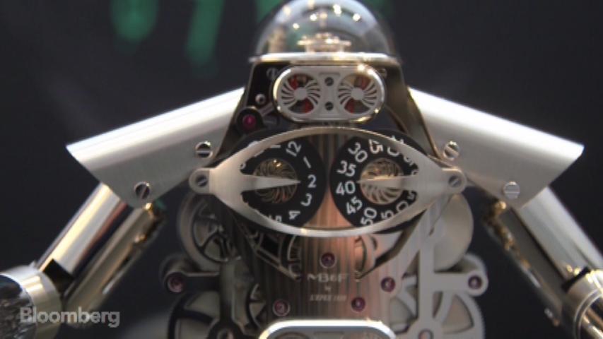 Watch For the Exec Who Has Everything: A $35,000 'Robo-Clock' - Bloomberg