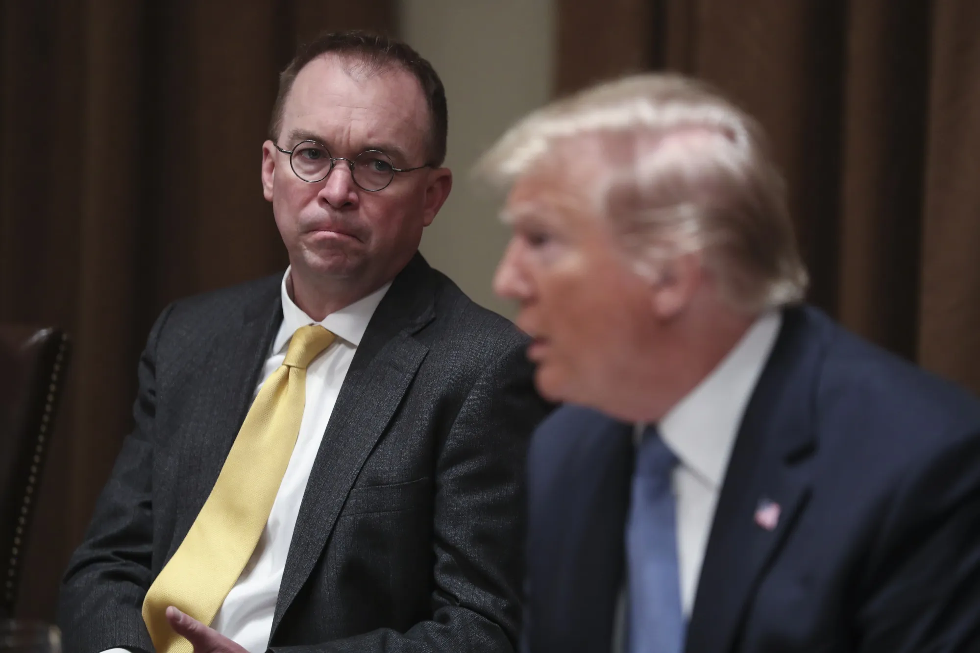Trump Says Mulvaney Will Remain as White House Chief of Staff - Bloomberg