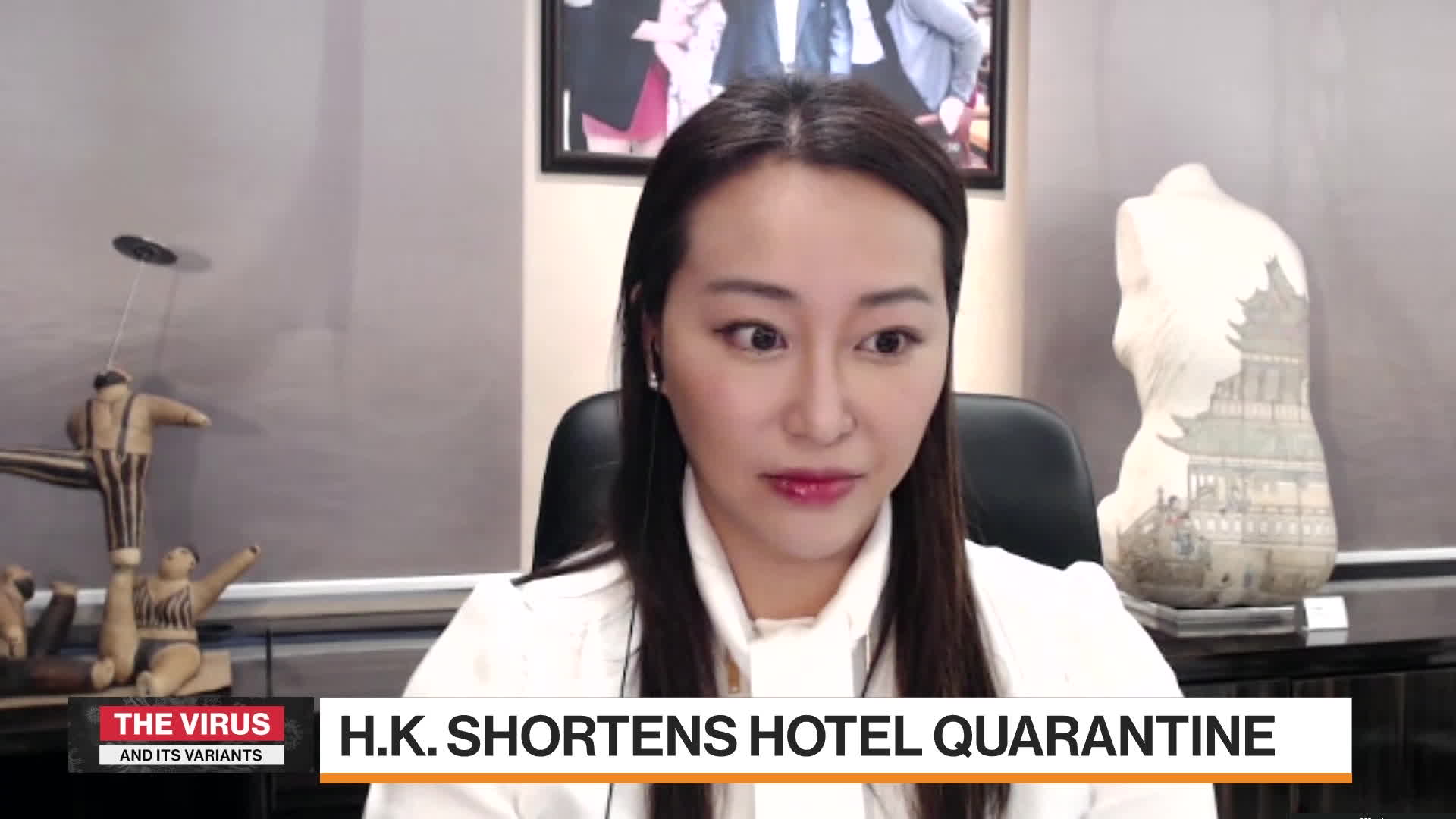 Watch Dorsett Hospitality Winnie Chiu on H.K. Reopening - Bloomberg