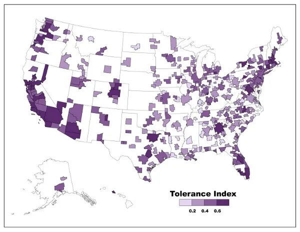 The Geography of Tolerance - Bloomberg