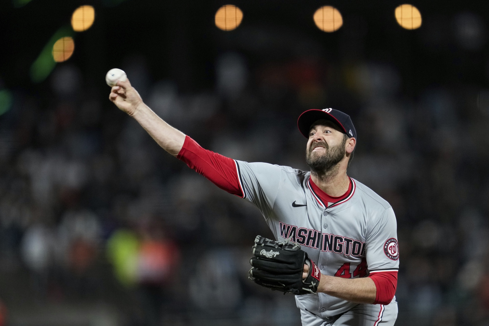 Abrams homers, drives in 3 as Nationals beat Giants 5-3 - Bloomberg