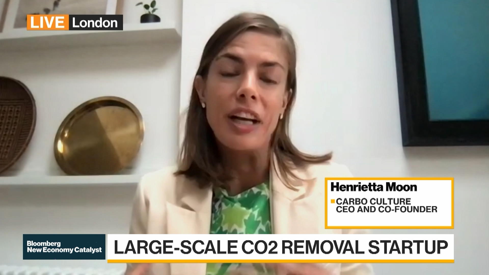 Watch Henrietta Moon Carbo Culture & the Future of Biocarbons - Bloomberg