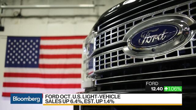 October Was Apparently Pickup Truck Month in the U.S. - Bloomberg