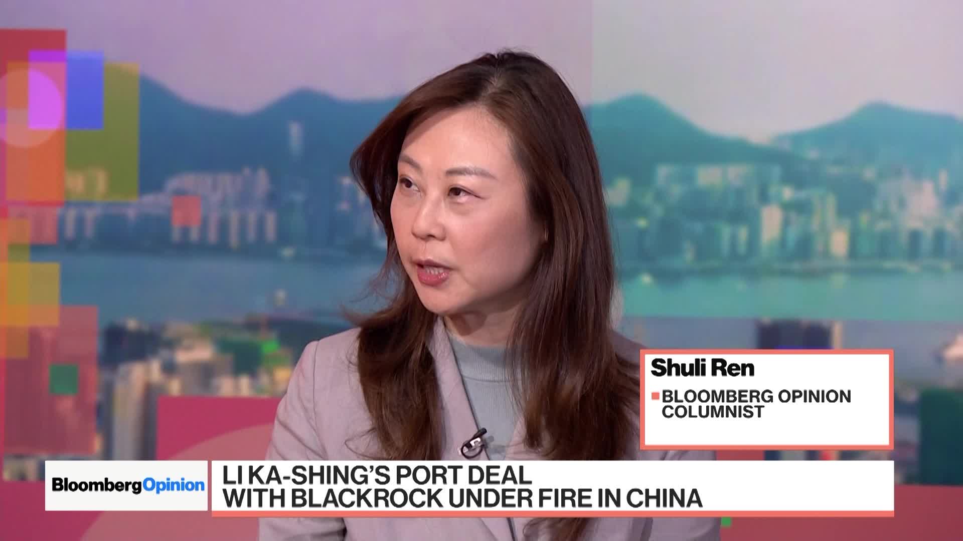 Watch China Blasts Li Ka-shing's Panama Ports Deal - Bloomberg