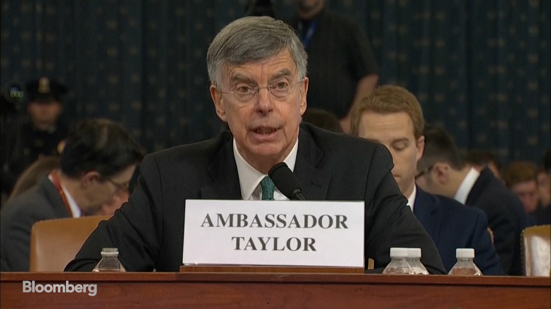 Watch Ambassador Taylor Astonished U.S. Was Withholding Military Aid to ...