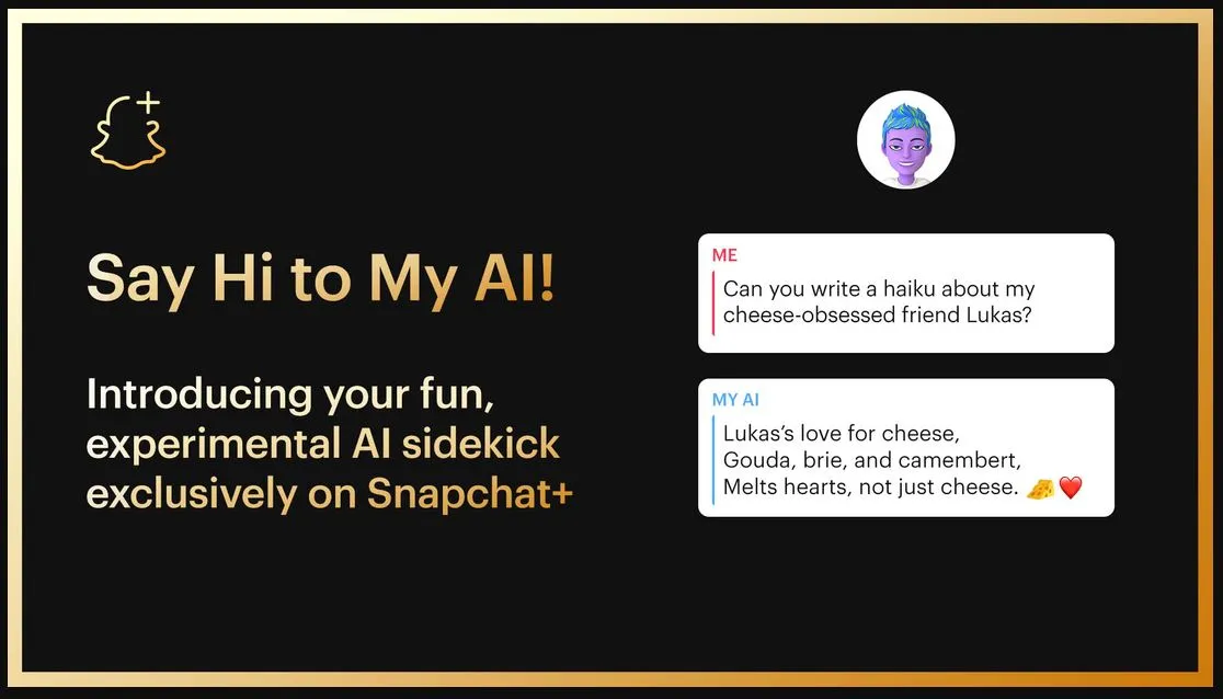 Snap Debuts ‘My AI’ Chatbot Powered By OpenAI’s GPT Technology - Bloomberg