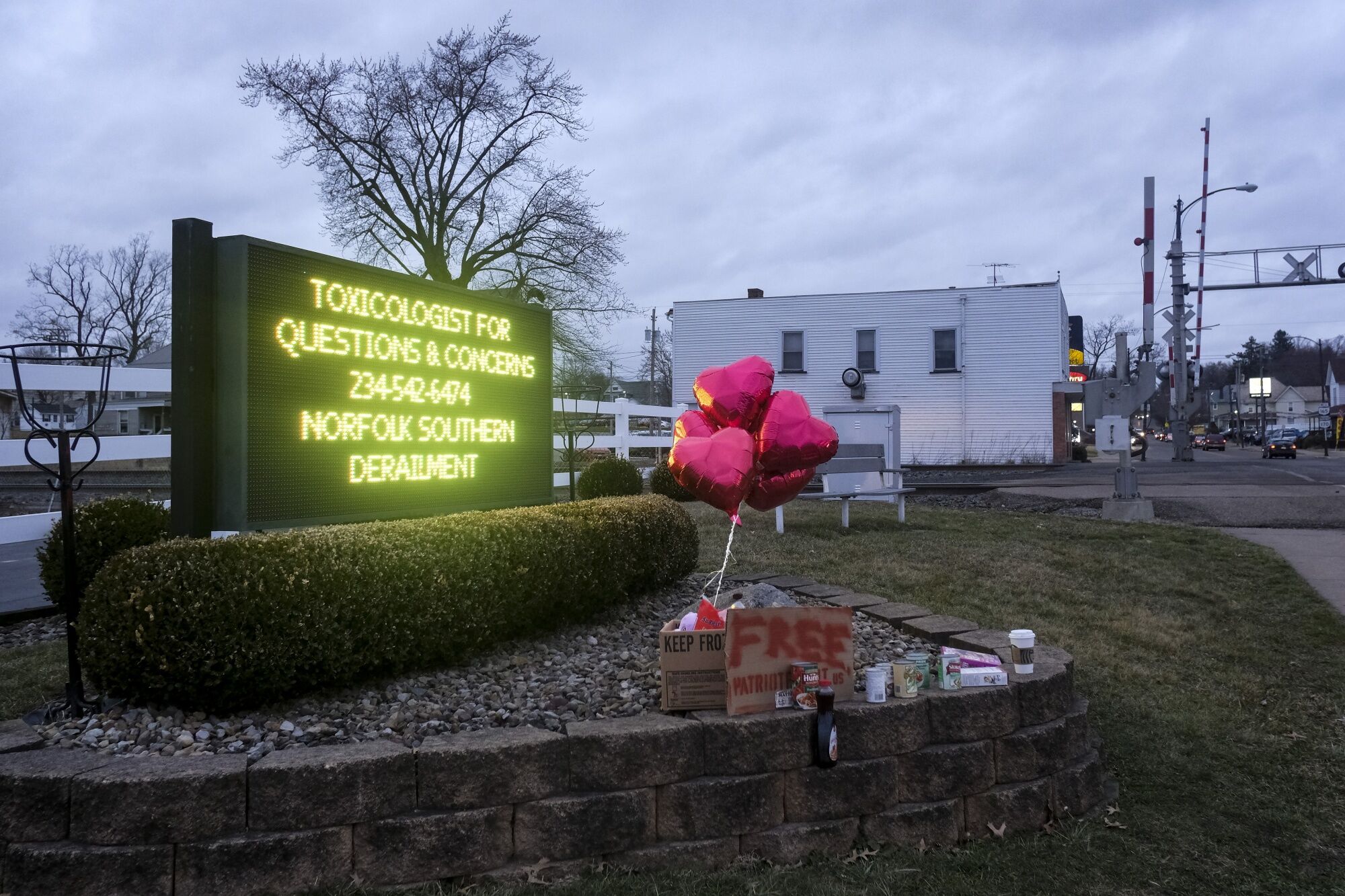Ohio’s Toxic Train Derailment: Photos from East Palestine