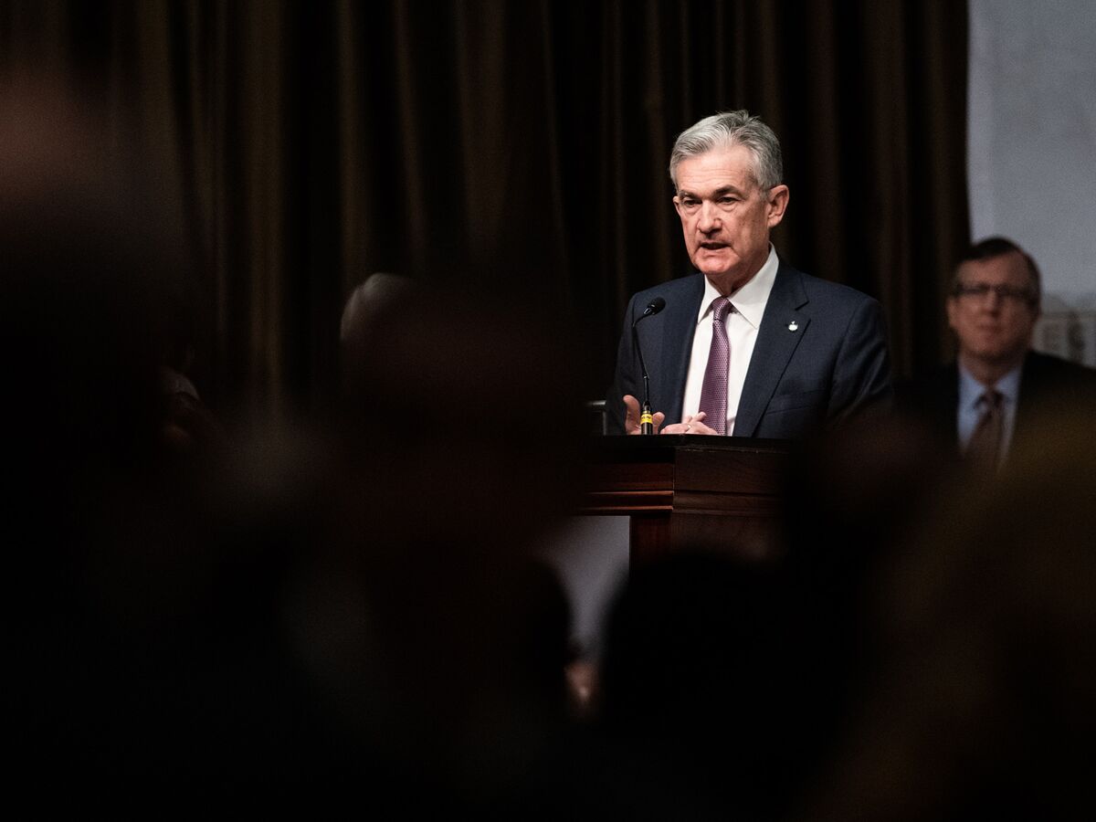 Stock Benchmarks Close Up More Than 2% on Powell Remarks: Chart - Bloomberg