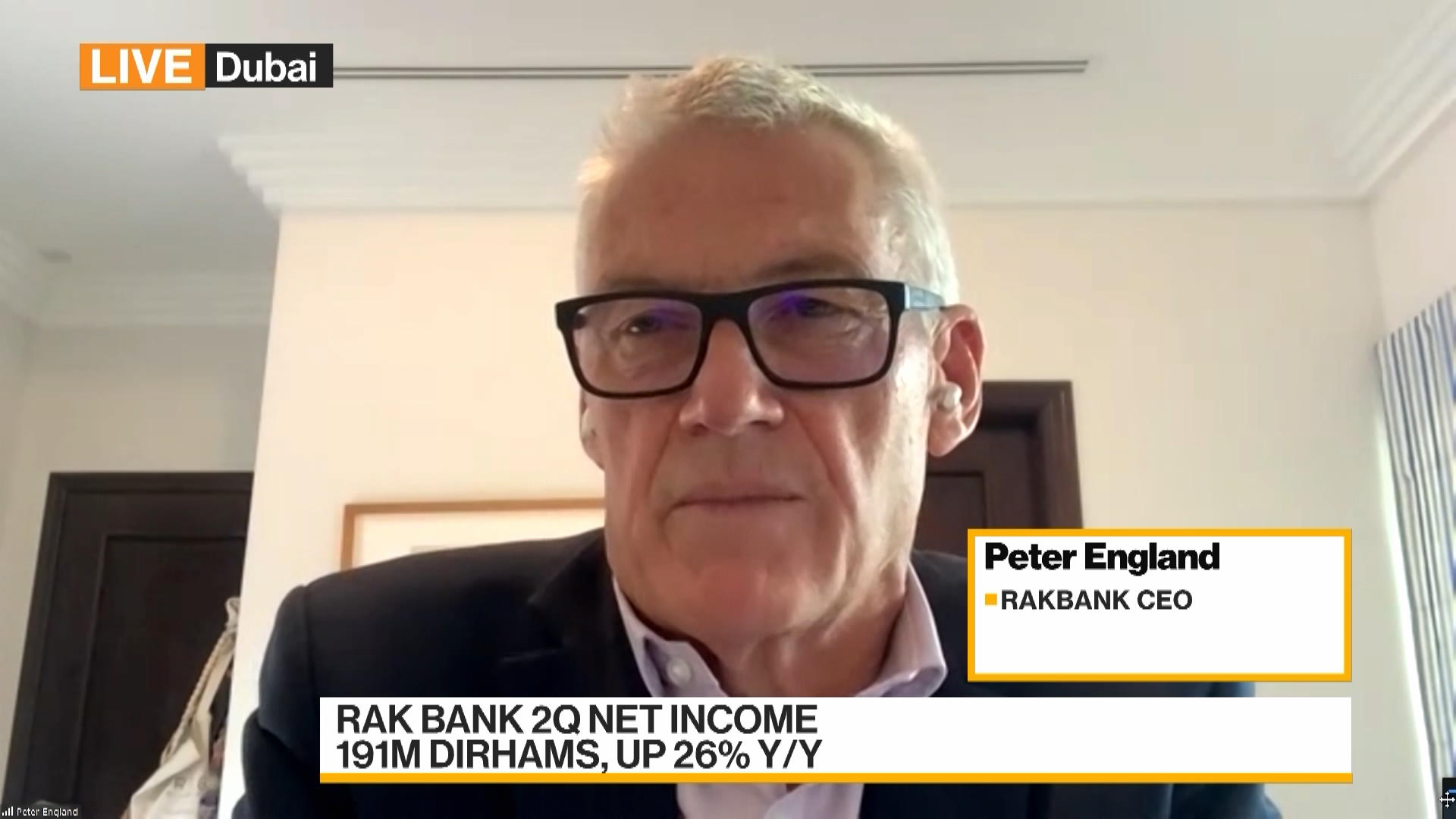 Watch Rak Bank's England: Provisioning is Getting Better - Bloomberg