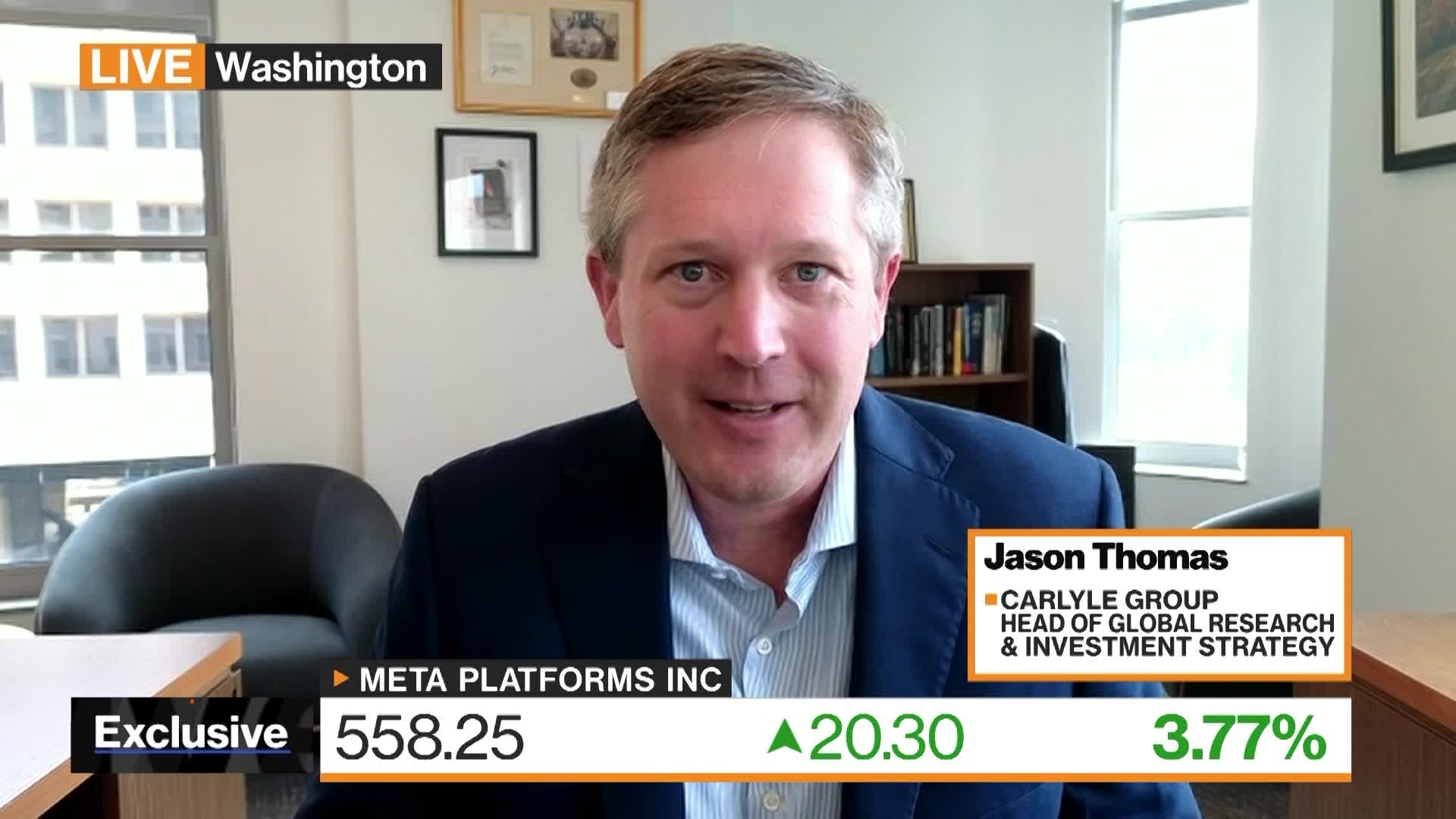 Watch Carlyle's Jason Thomas: Fed Rates Still Too High - Bloomberg