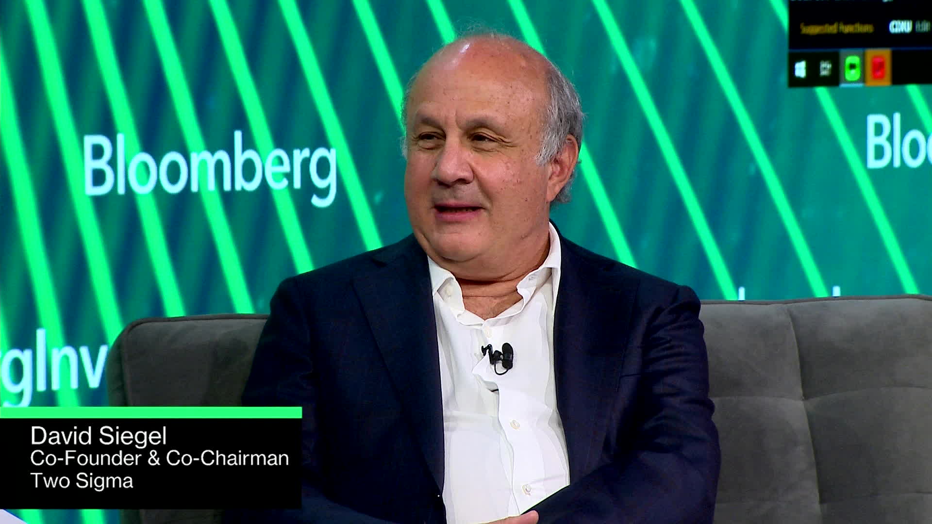 Watch Two Sigma Co-Founder Siegel: AI Hype ‘Remarkable’ - Bloomberg