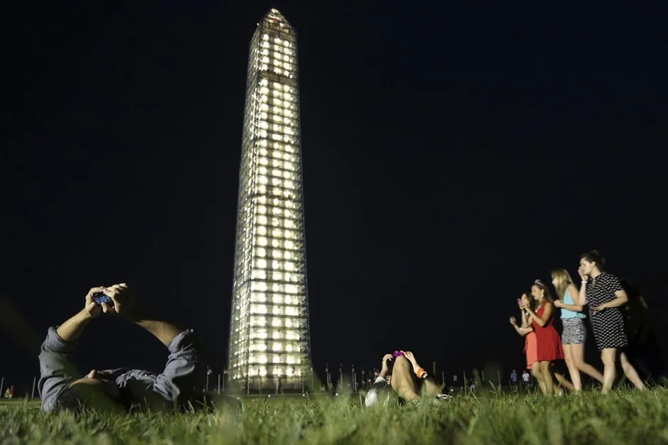 Aardbeving Washington Monument