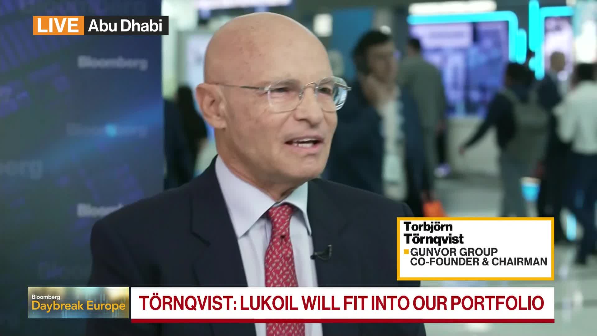Watch Gunvor CEO Says Lukoil Deal Will Satisfy US Authorities - Bloomberg