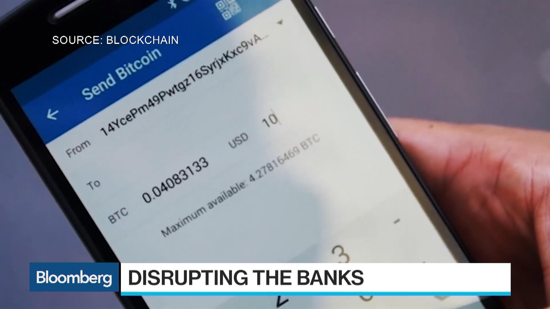 Watch BlockChain CEO: Tech Rebuilding Financial Services - Bloomberg