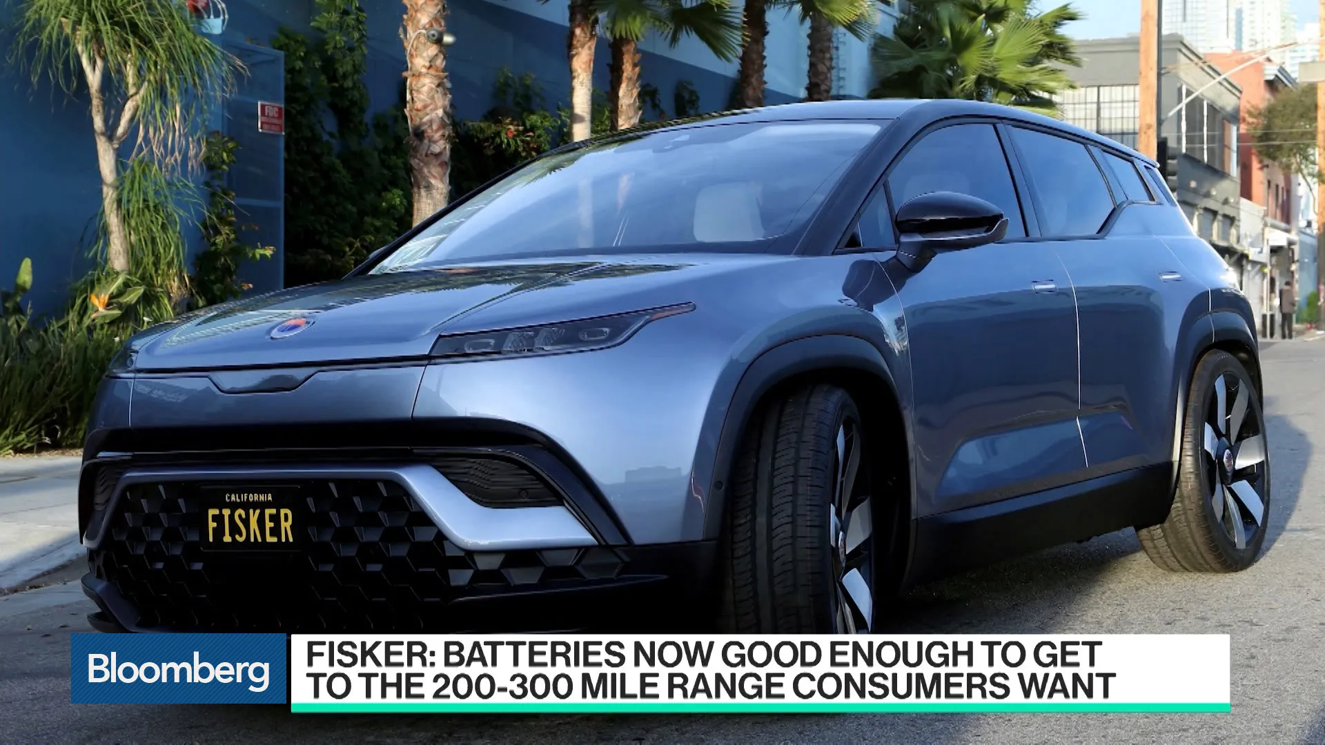 Watch Fisker Aims to Undercut Tesla With New Electric SUV - Bloomberg