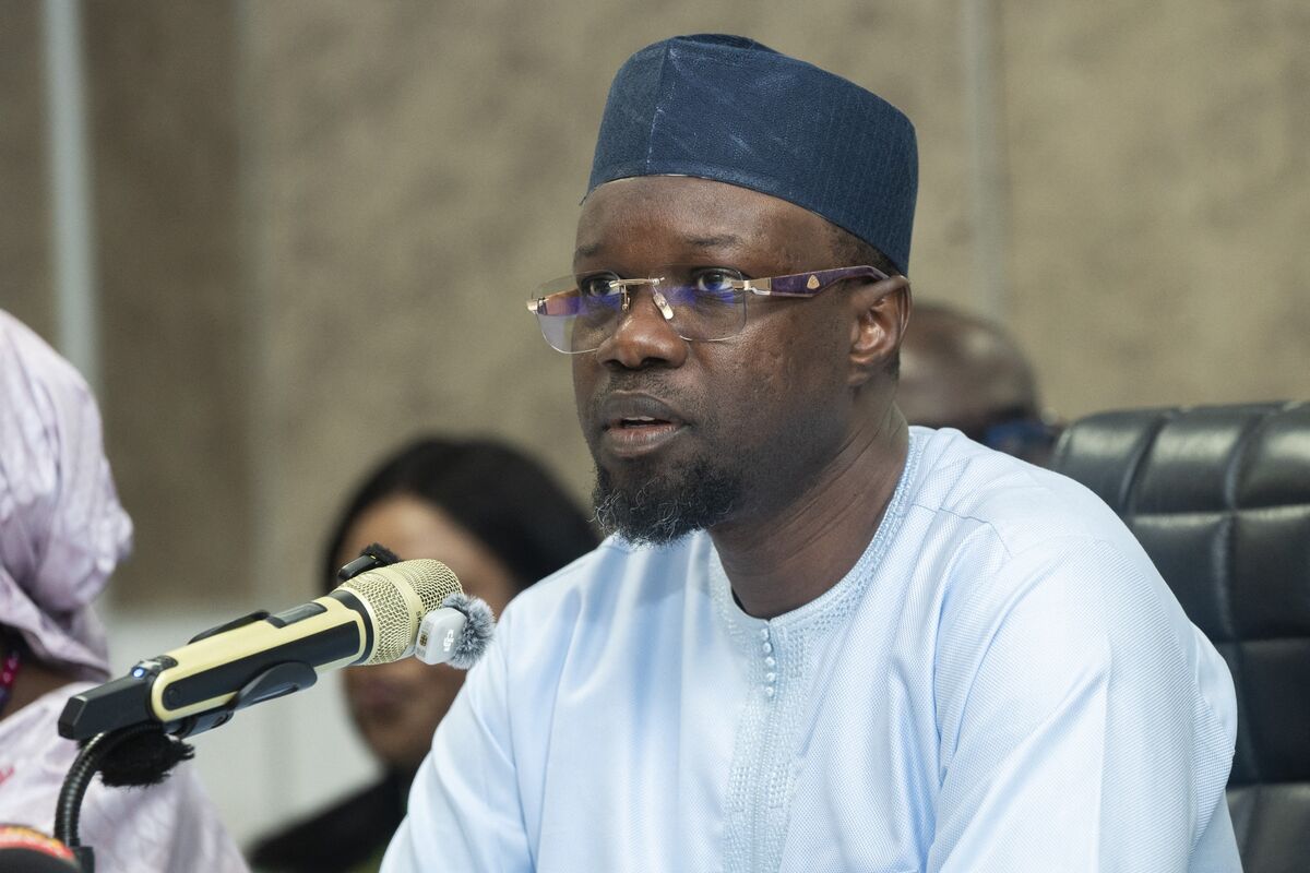 Senegal’s Sonko Tones Down Stance on Debt, Sounds IMF Optimism - Bloomberg