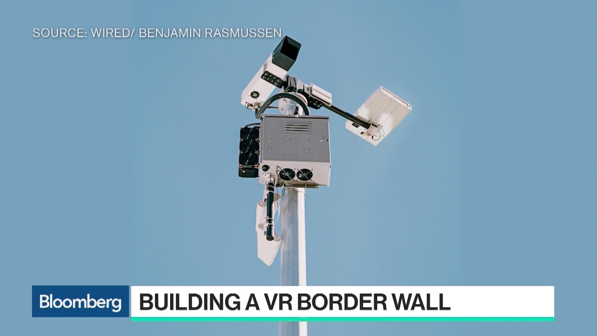 Watch Building a Virtual Border Wall - Bloomberg