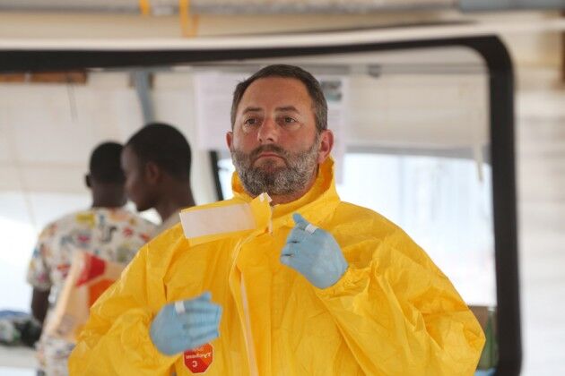 Behind the Scenes in Liberia's ELWA3 Ebola Isolation Clinic - Bloomberg