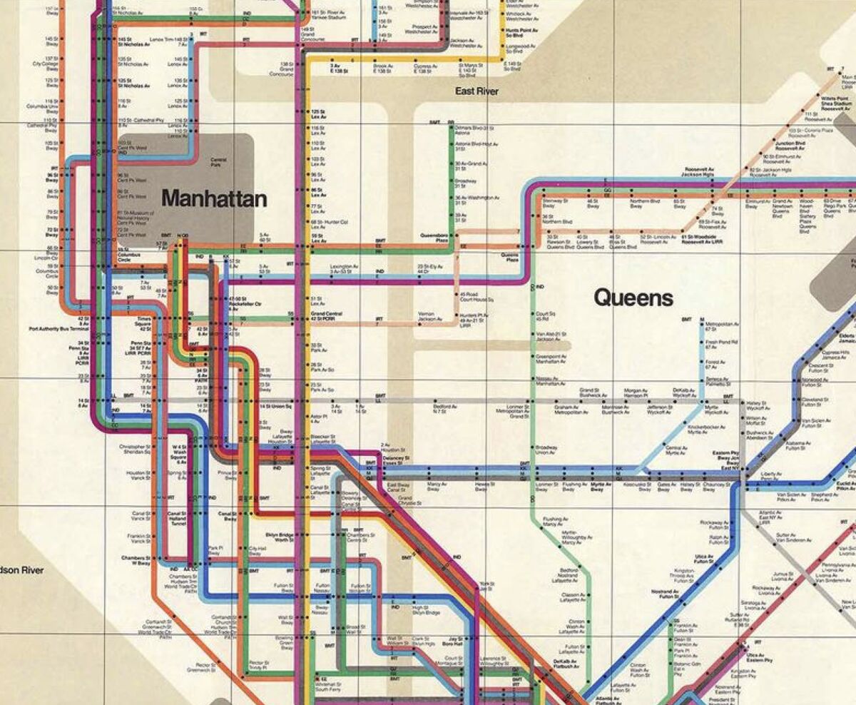 New York's Subway Map Debate Gets a Revival, in Book Form - Bloomberg