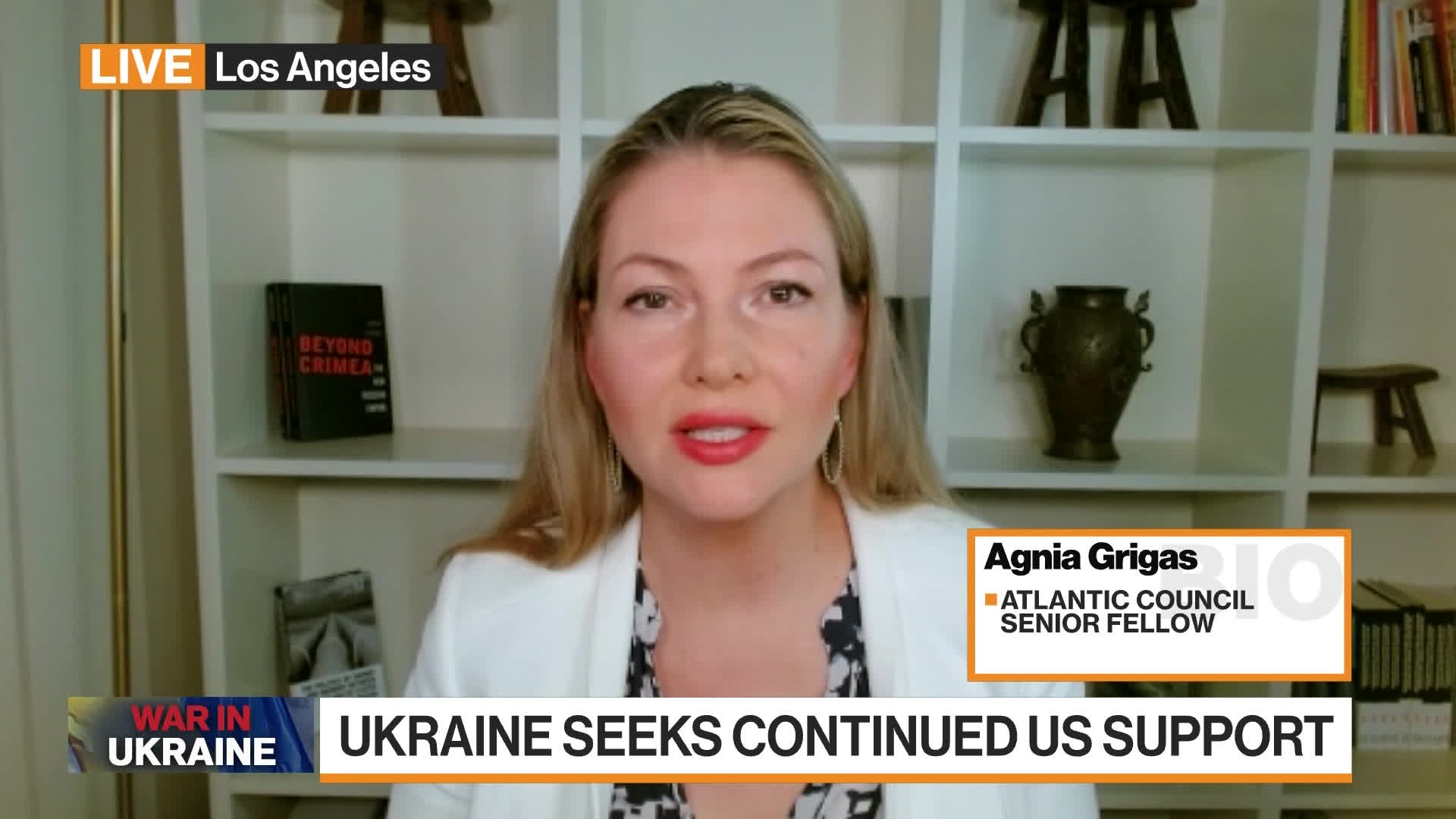 Watch Atlantic Council Agnia Grigas on Ukraine, Energy Crisis - Bloomberg