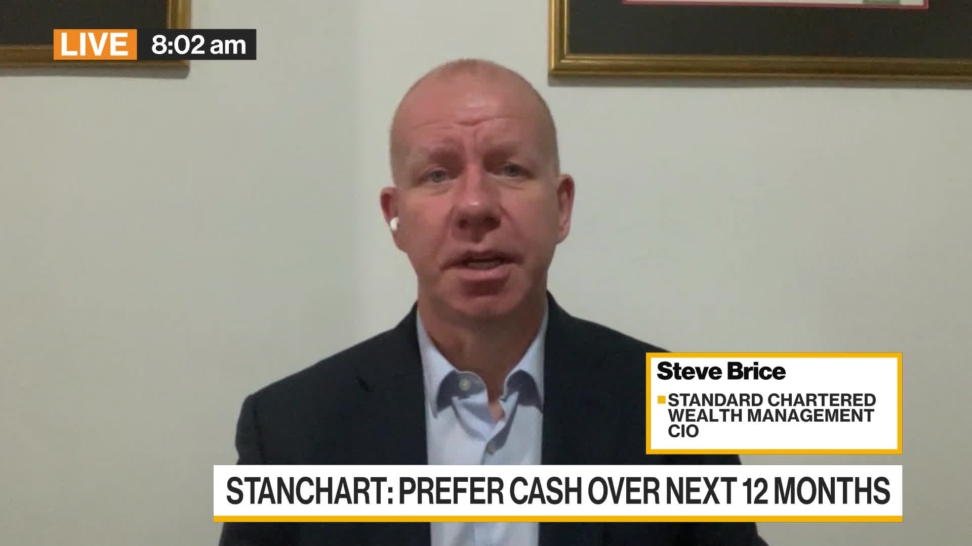 Watch StanChart WM's Brice on Markets, Strategy - Bloomberg