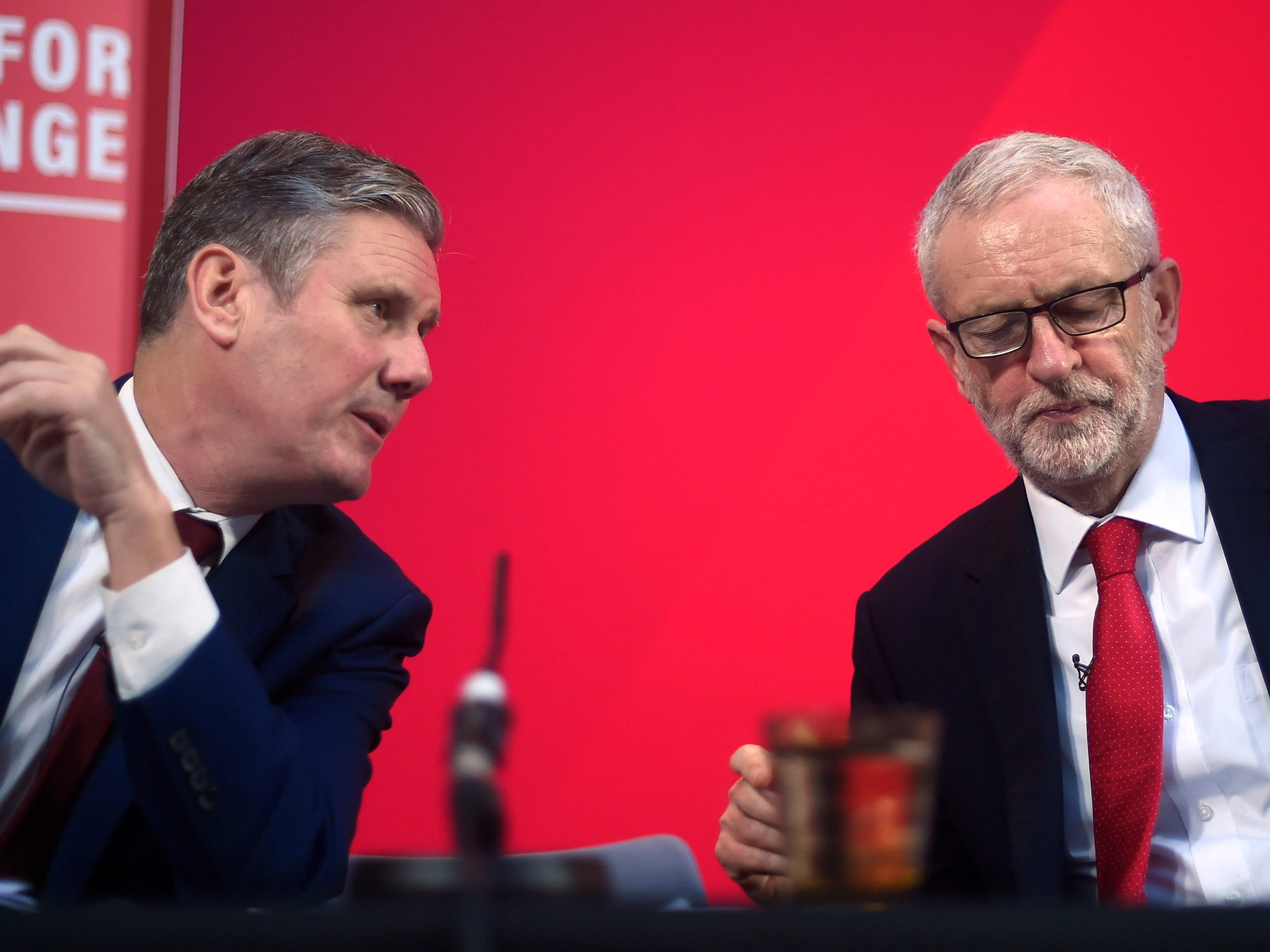 Jeremy Corbyn Was Never a Friend, Sir Keir Starmer Claims - Bloomberg