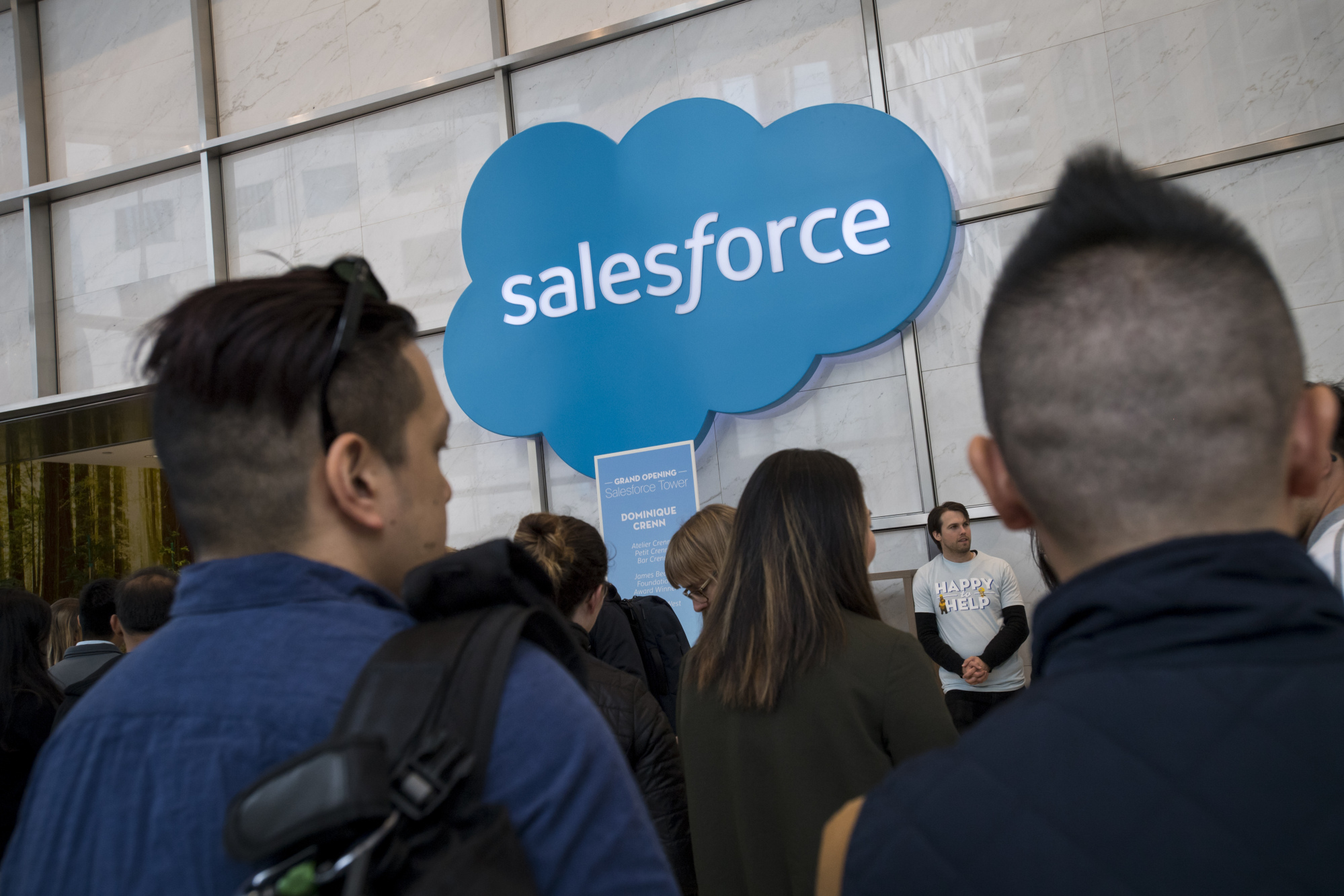 Salesforce Churns Out $50 Billion Rally as Challenges Mount - Bloomberg