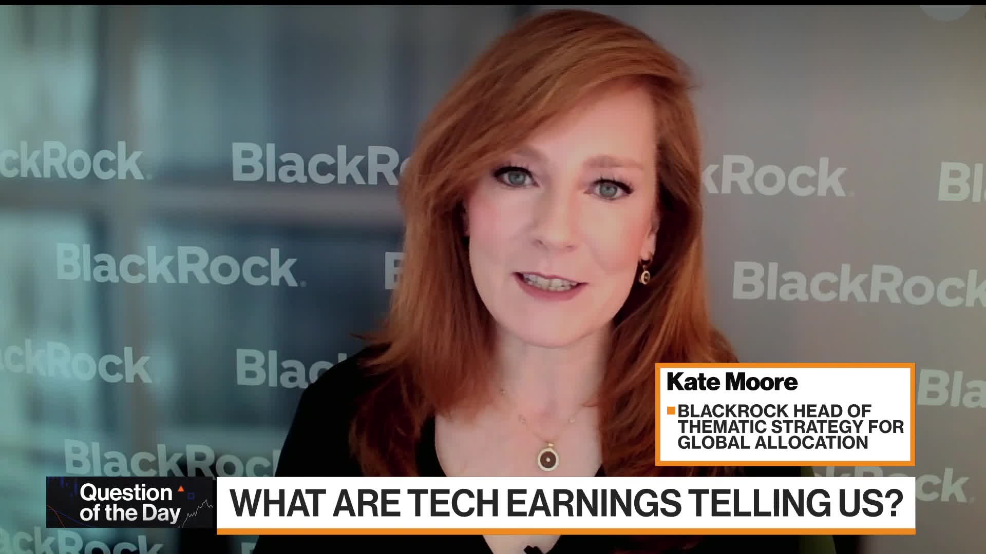 Watch BlackRock's Moore: Markets Confused, Margins Encouraging - Bloomberg