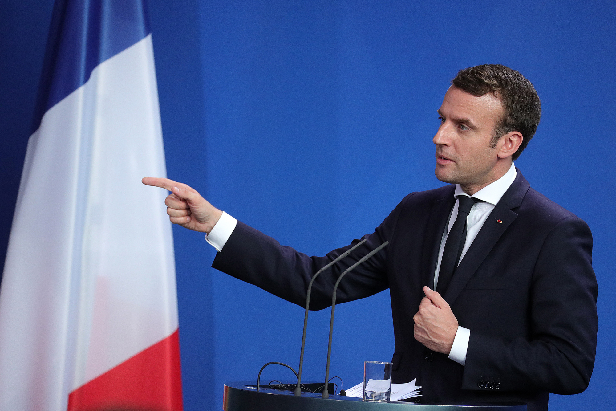 Macron's Tech Vision Starts With French Celebrating Success - Bloomberg