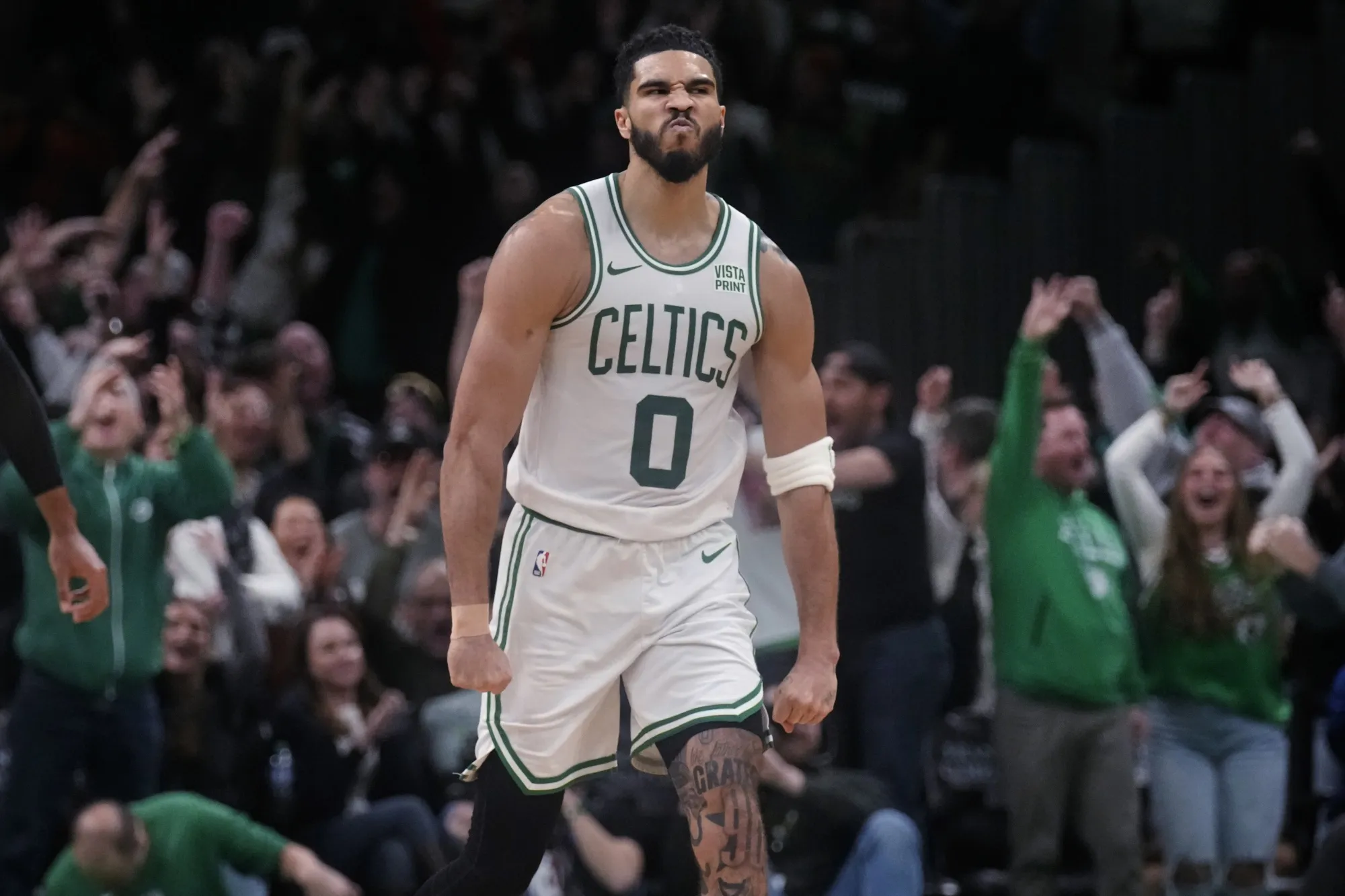 East-leading Celtics hold off West's best Timberwolves in OT, improve ...