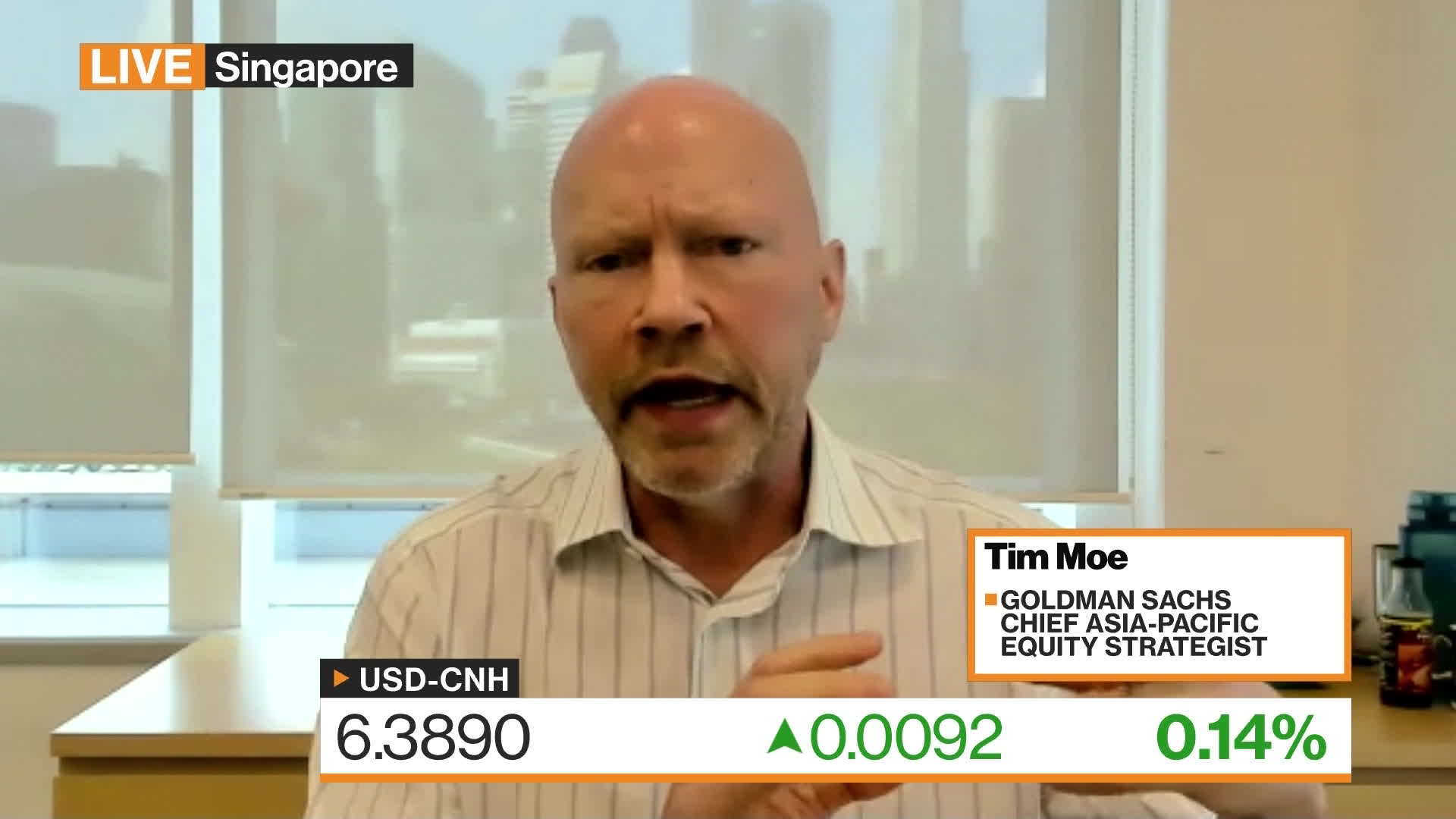 Watch Goldman's Tim Moe on Upgrading China - Bloomberg