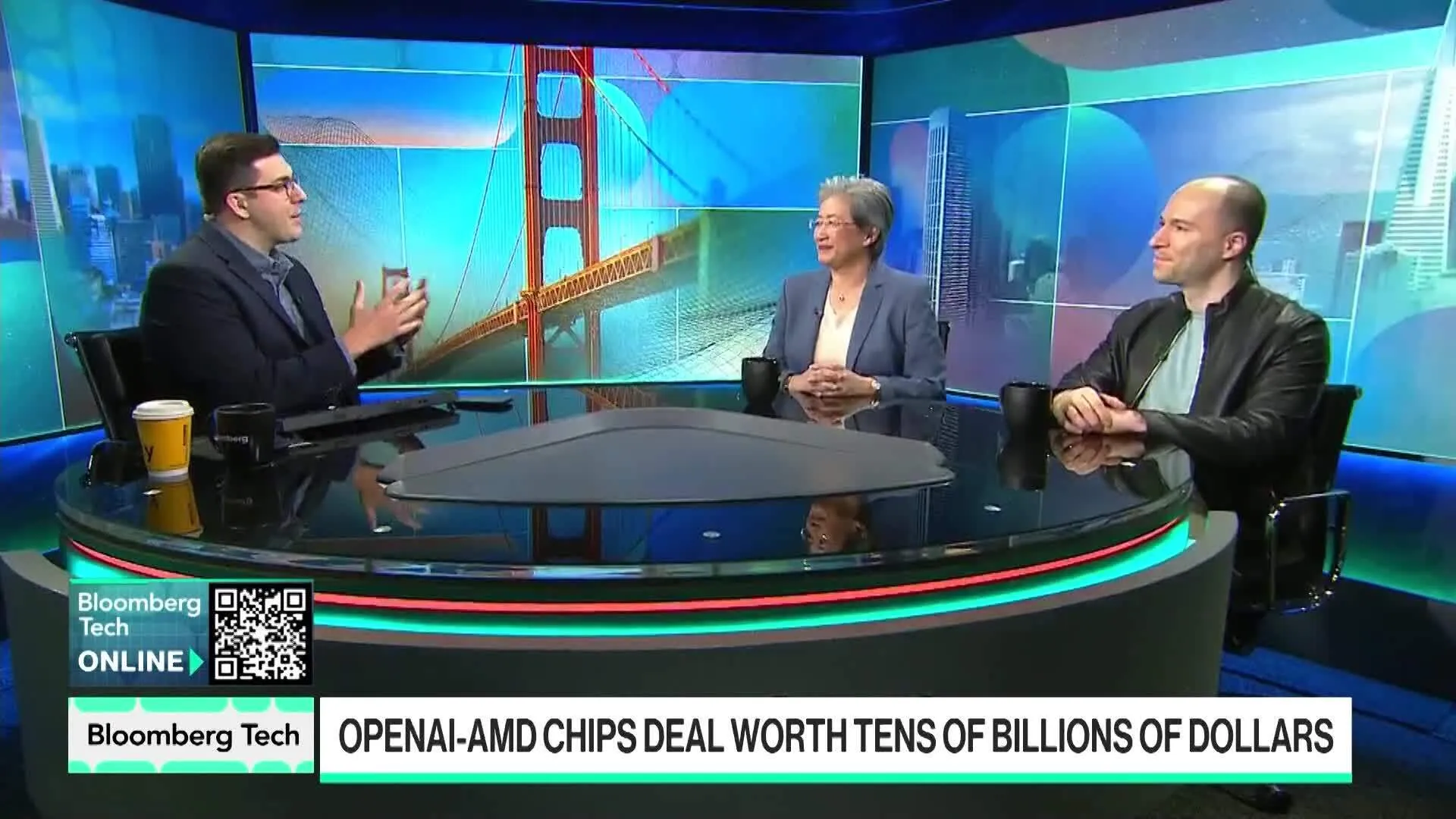 Watch OpenAI Signs AMD Chips Deal to Support Build Out - Bloomberg