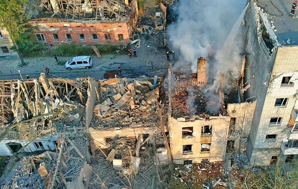 Ukraine Says Russian Strike Kills 5, Injures Dozens in Lviv - Bloomberg