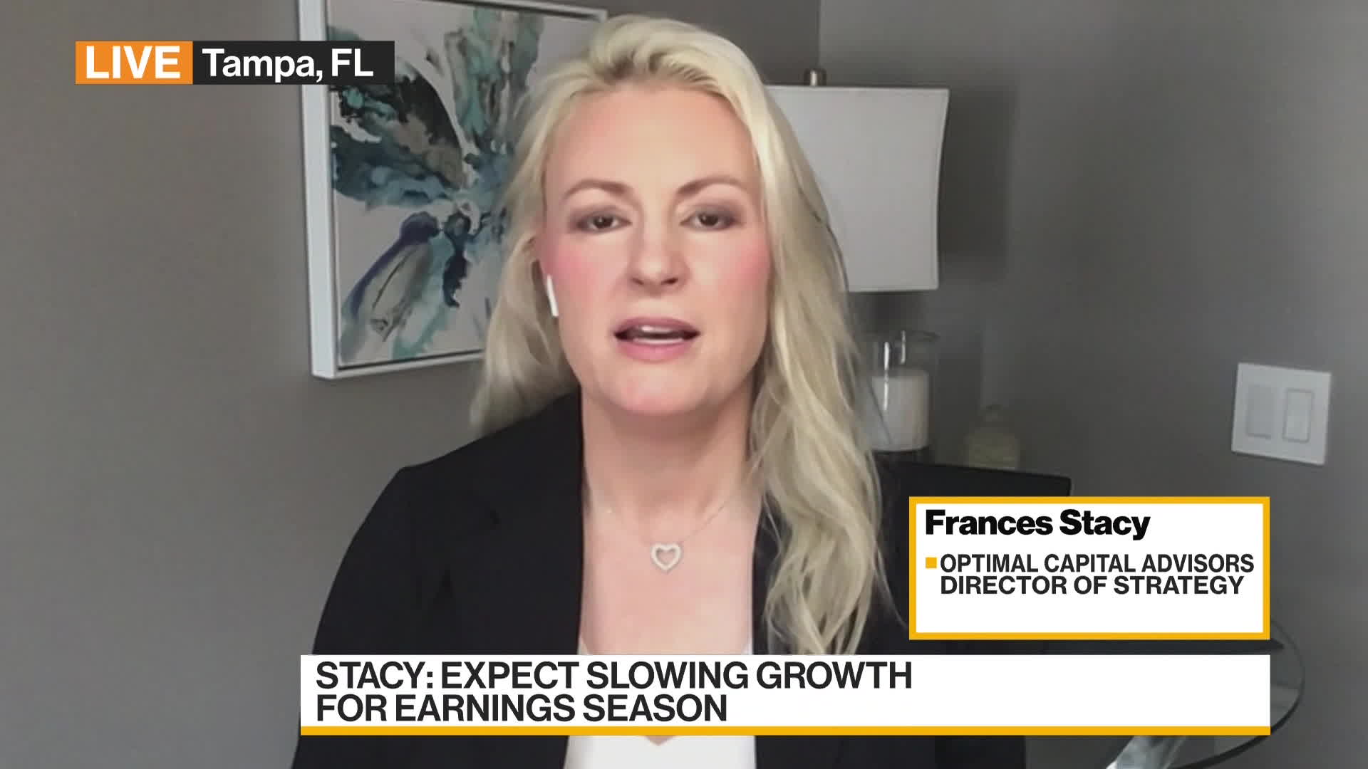 Watch Optimal Capital Advisors' Stacy on US Markets - Bloomberg