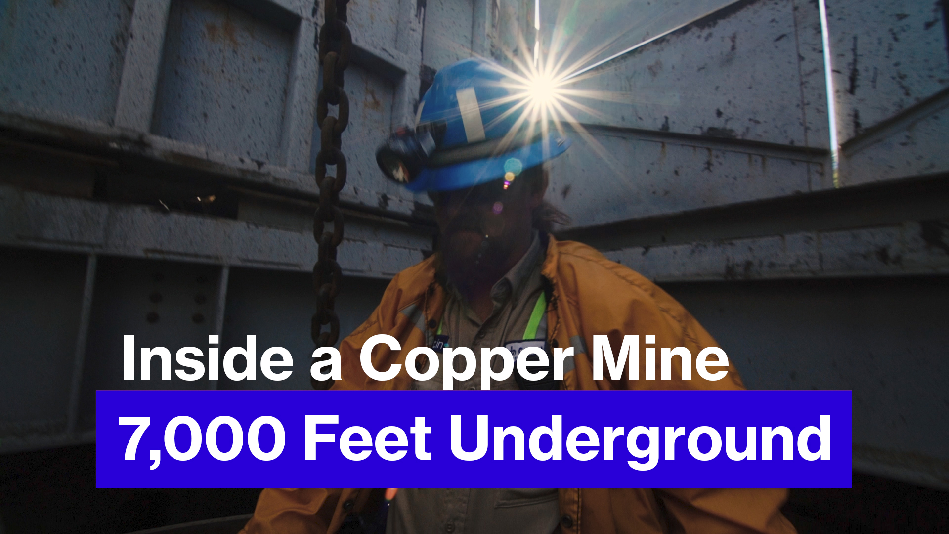 Watch Inside the Resolution Copper Mine, 1.3 Miles Underground - Bloomberg