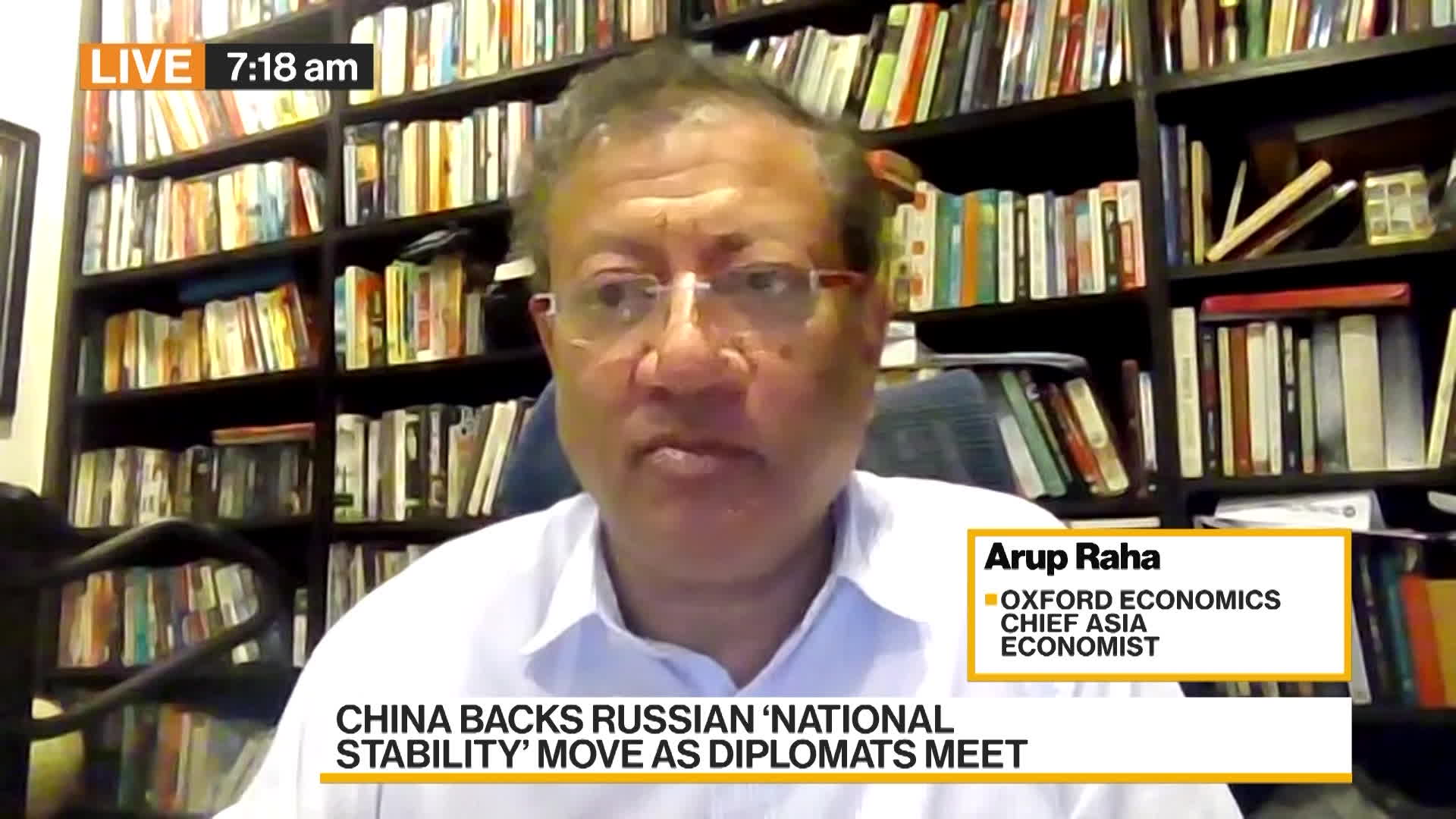 Watch Oxford Economics' Raha on Eco Week Ahead - Bloomberg