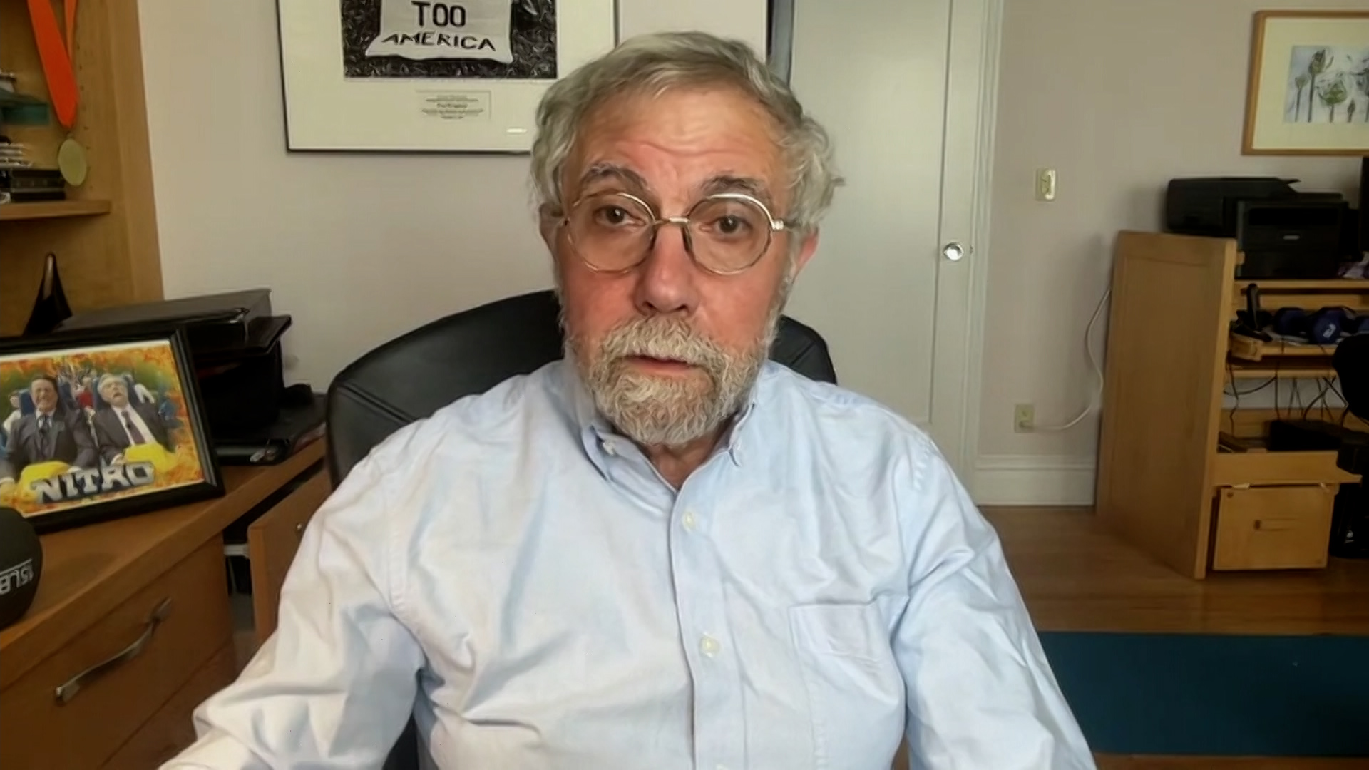 Watch Krugman Says He's 'Fanatically Confused' About Rates - Bloomberg