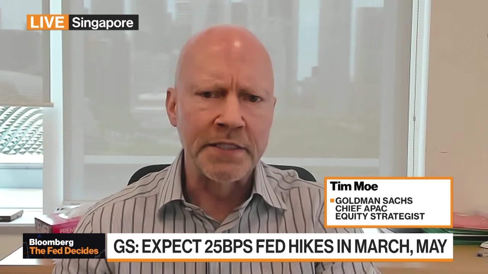 Watch Goldman Sachs' Moe on Market Strategy - Bloomberg