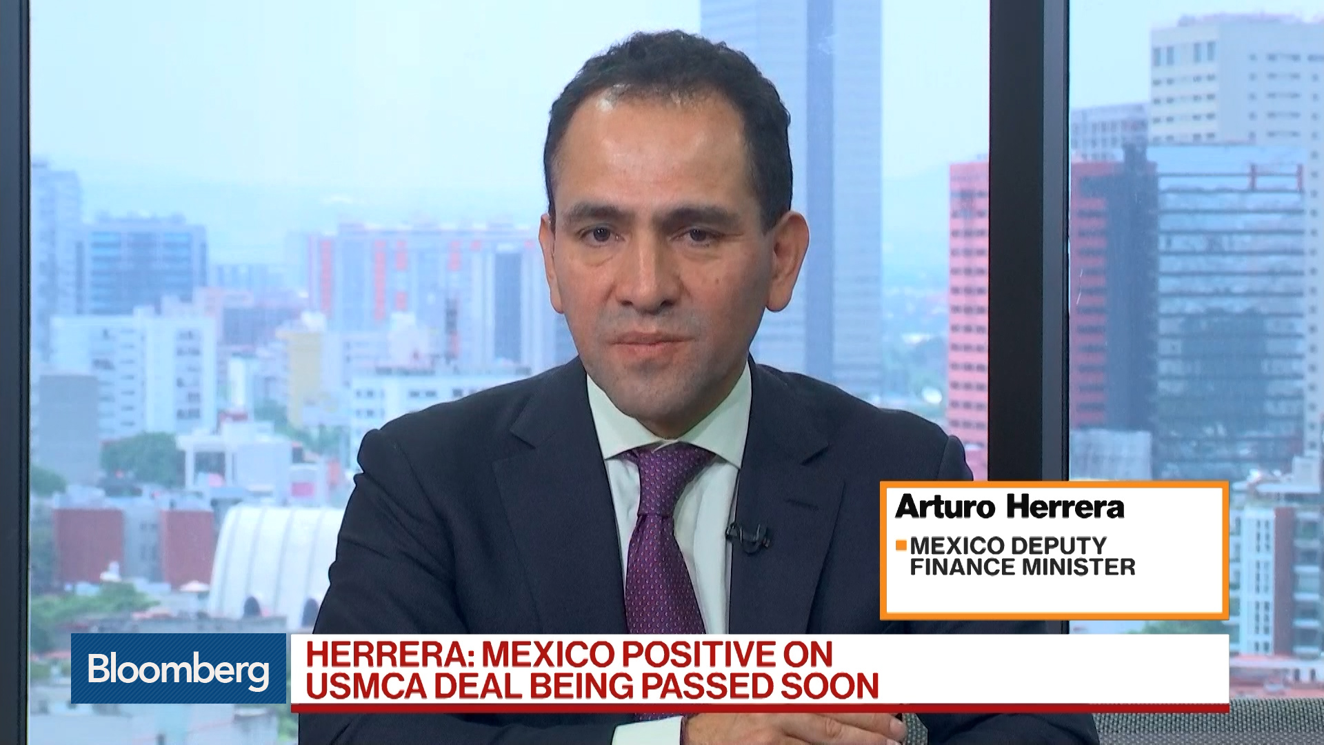 Watch Mexico 'Quite Positive' on USMCA Ratification, Herrera Says ... Watch Mexico 'Quite Positive' on USMCA Ratification, Herrera Says ...