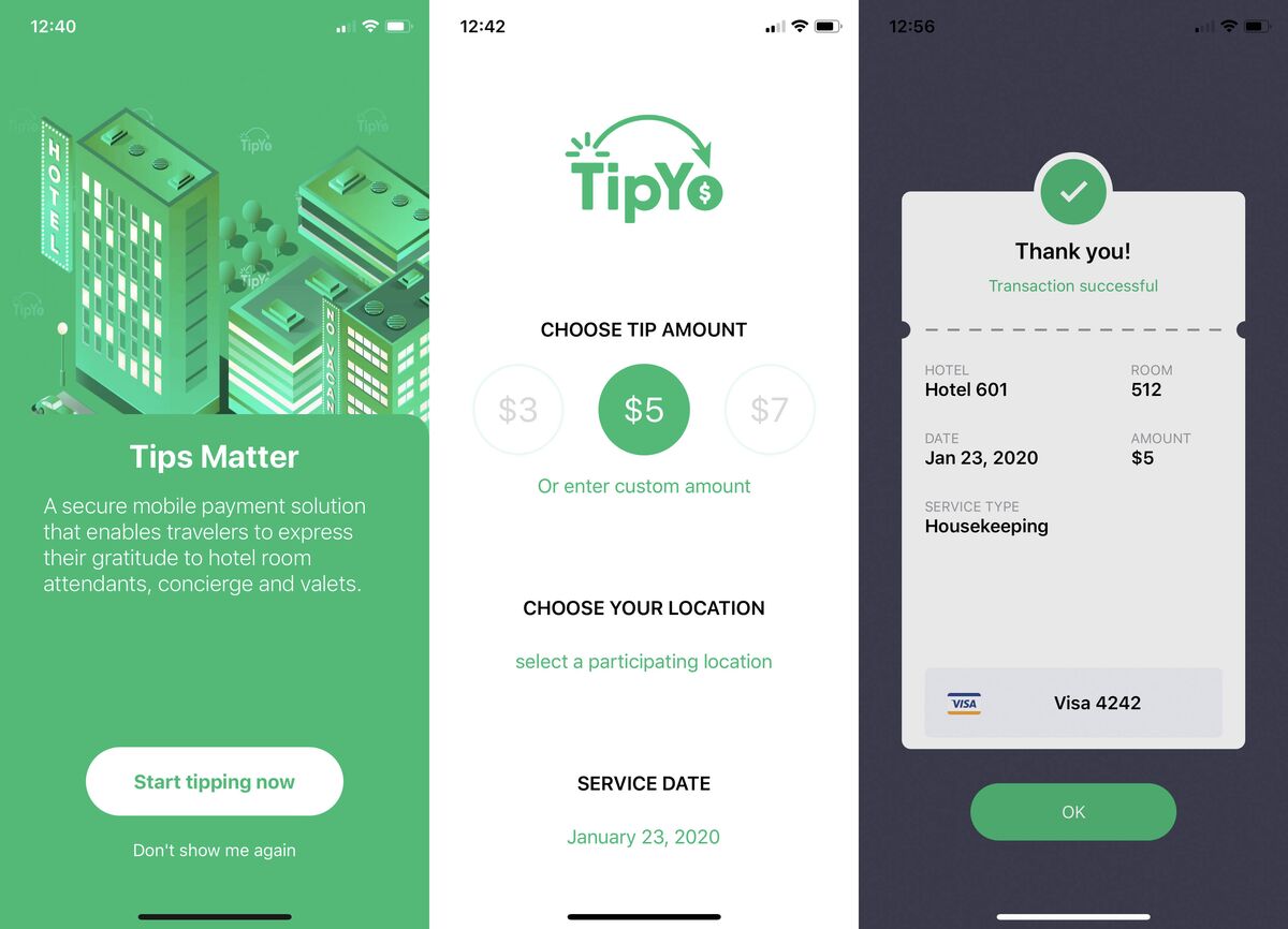 TipYo Digital Tipping App Is Coming to a Hotel Near You - Bloomberg