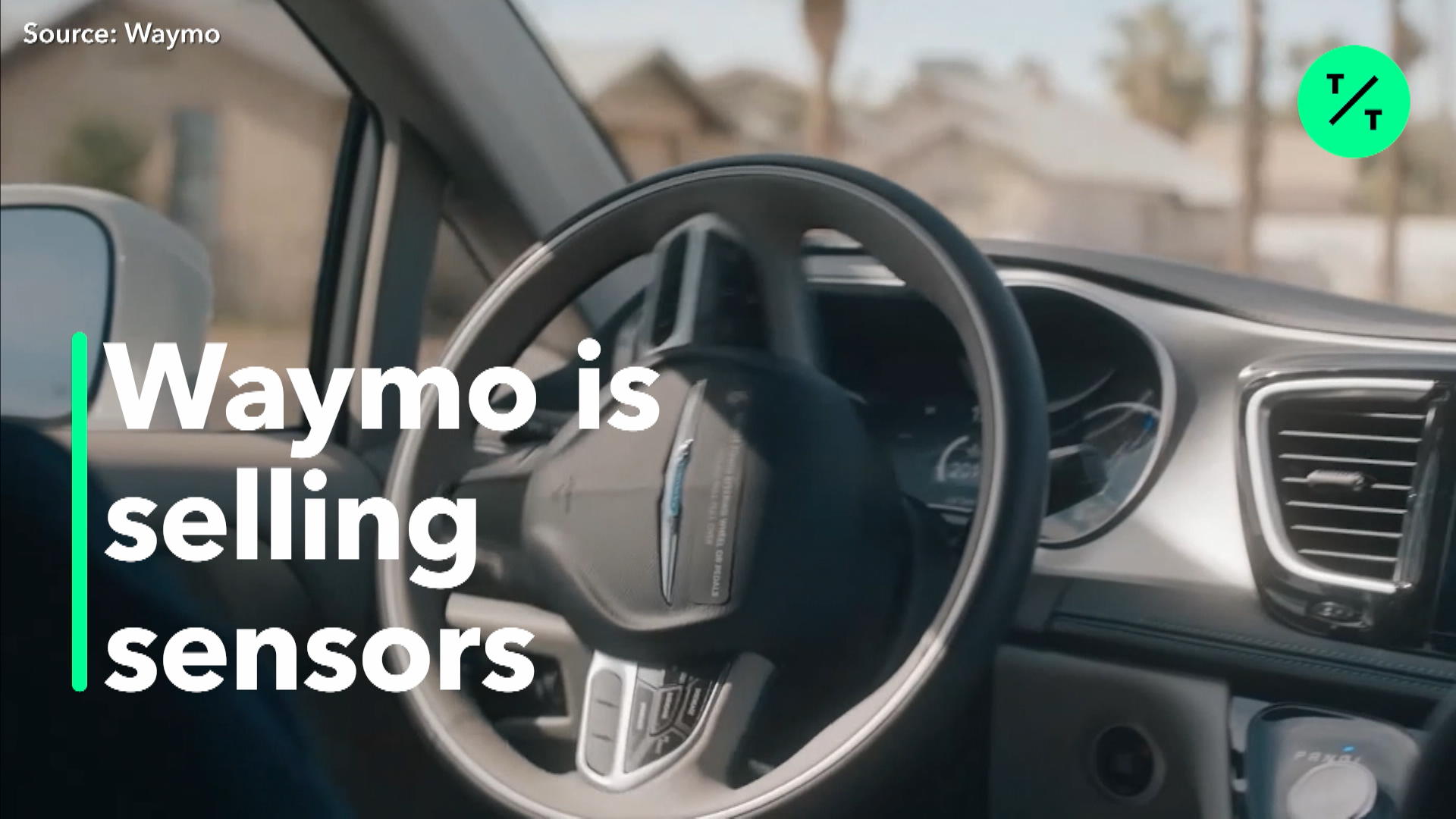 Watch Waymo Starts Selling Sensors - Bloomberg