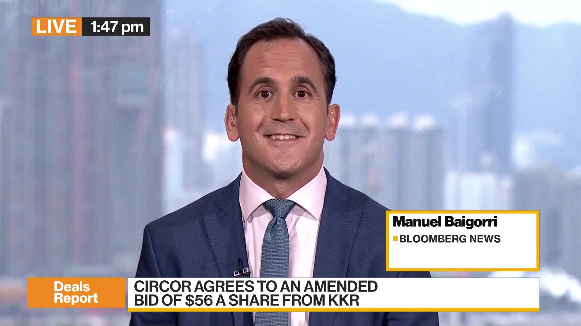 Watch Deals Report: Circor Agrees to Amended Bid From KKR - Bloomberg