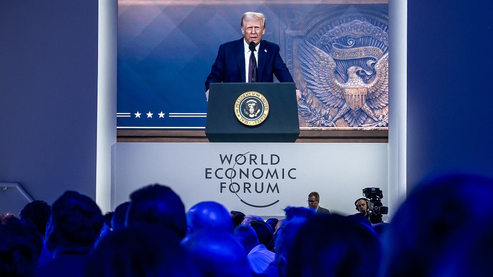 Watch Trump Urges OPEC to Lower Oil Price in Davos Address - Bloomberg