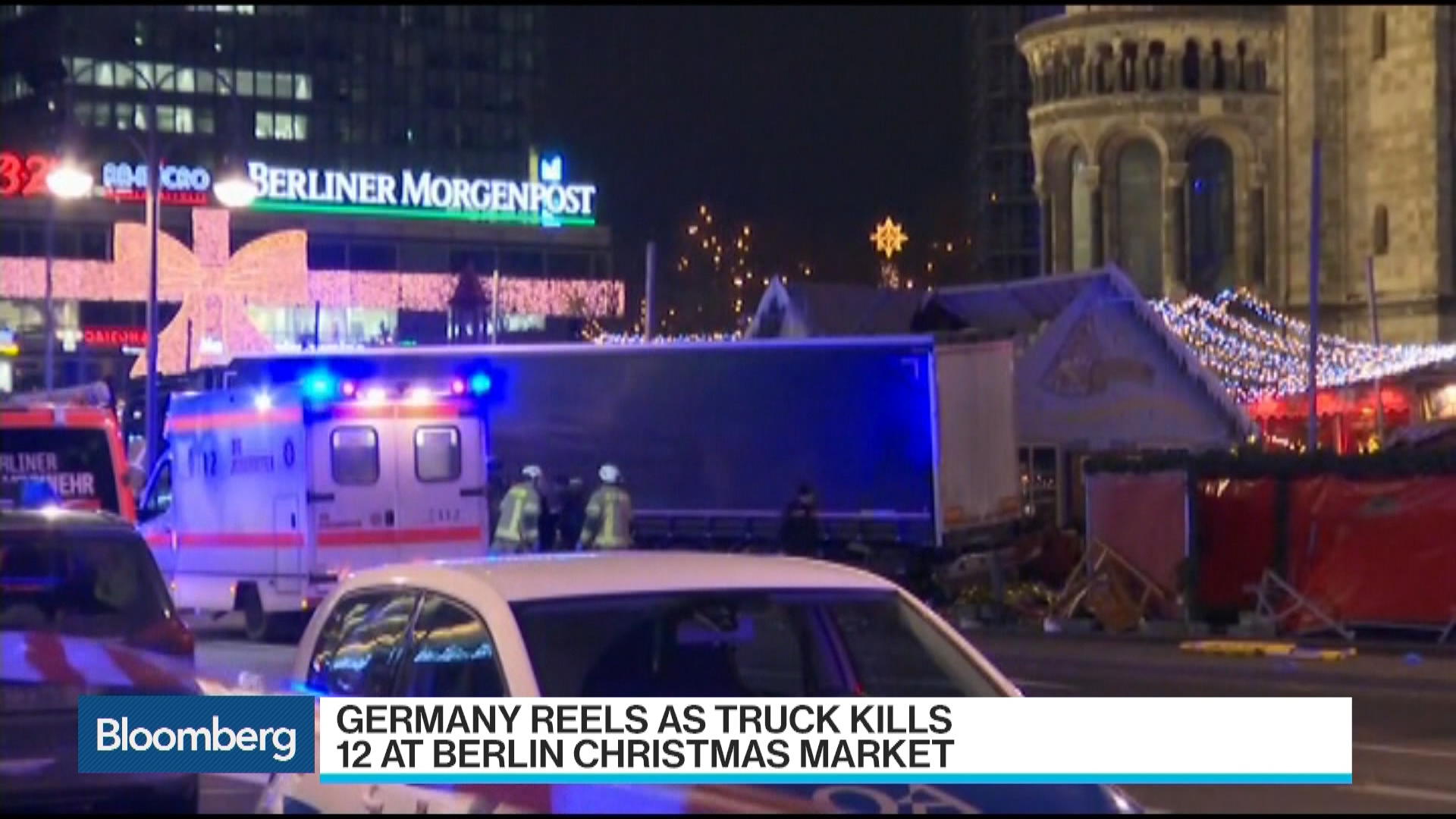 Watch German Police Resume Manhunt in Berlin Attack - Bloomberg