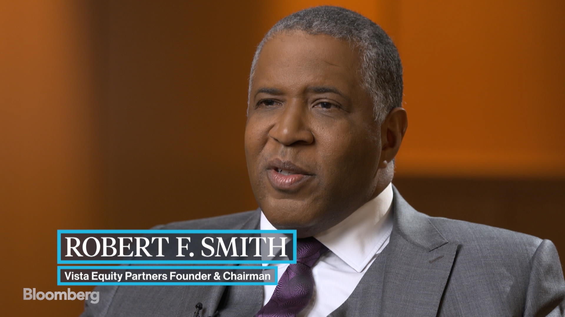 Robert F. Smith on the Success of His Private Equity Firm - Bloomberg