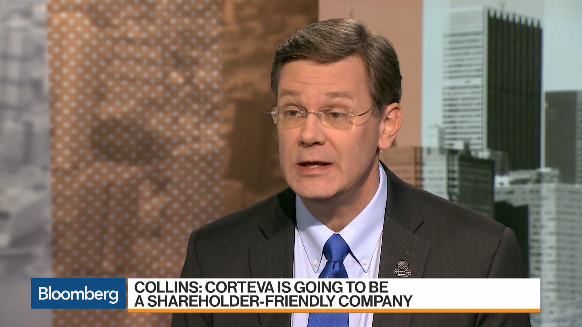 Watch Corteva Will Be a Growth Company, Future CEO Collins Says - Bloomberg