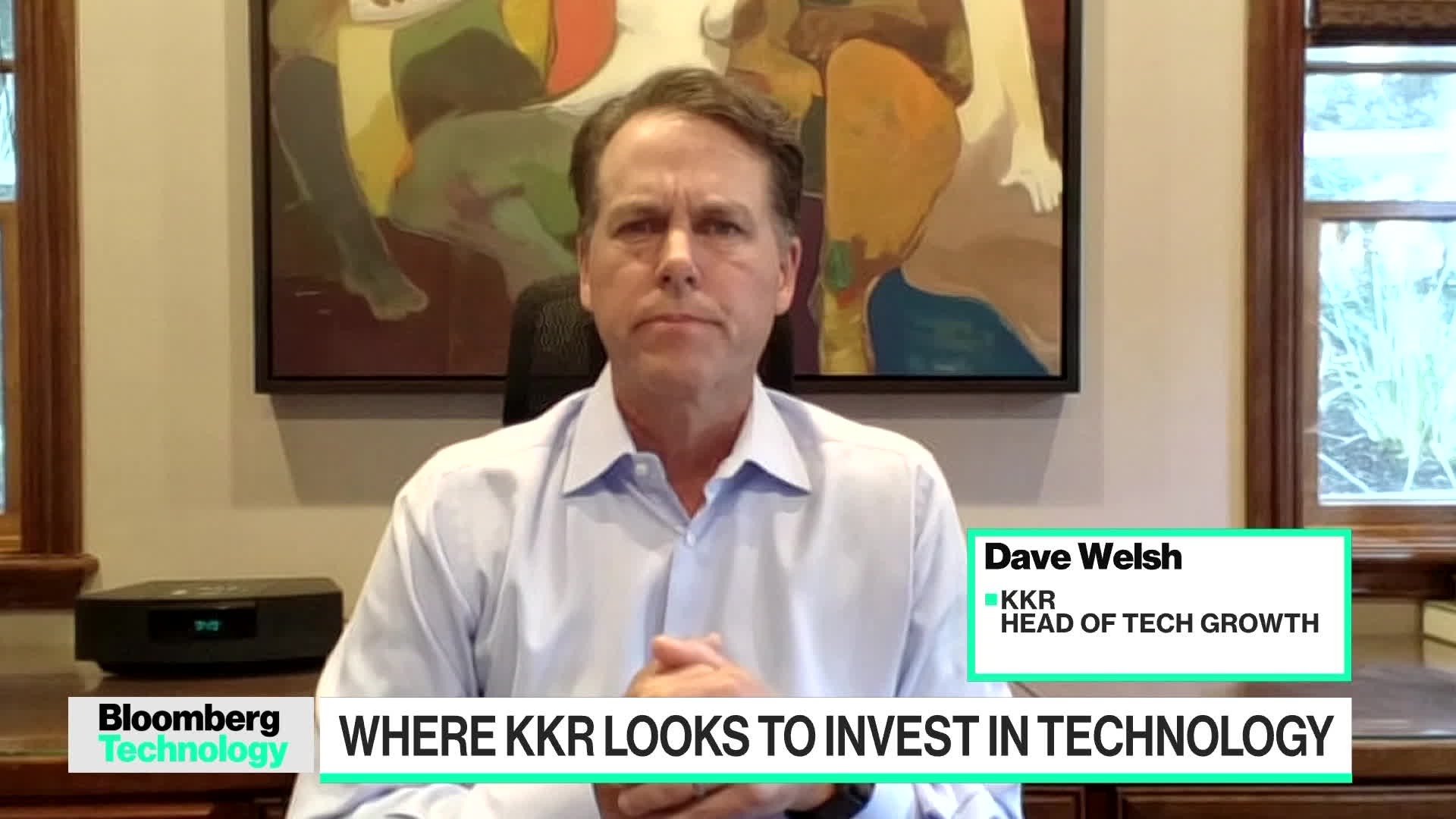 Watch KKR's Dave Welsh on Firm's Tech Investing Strategy - Bloomberg