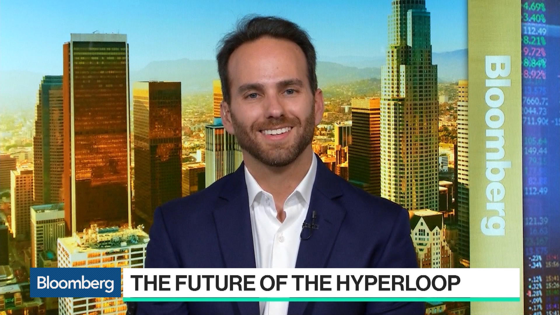 Watch Hyperloop One Co-Founder on the Future of Commuting - Bloomberg