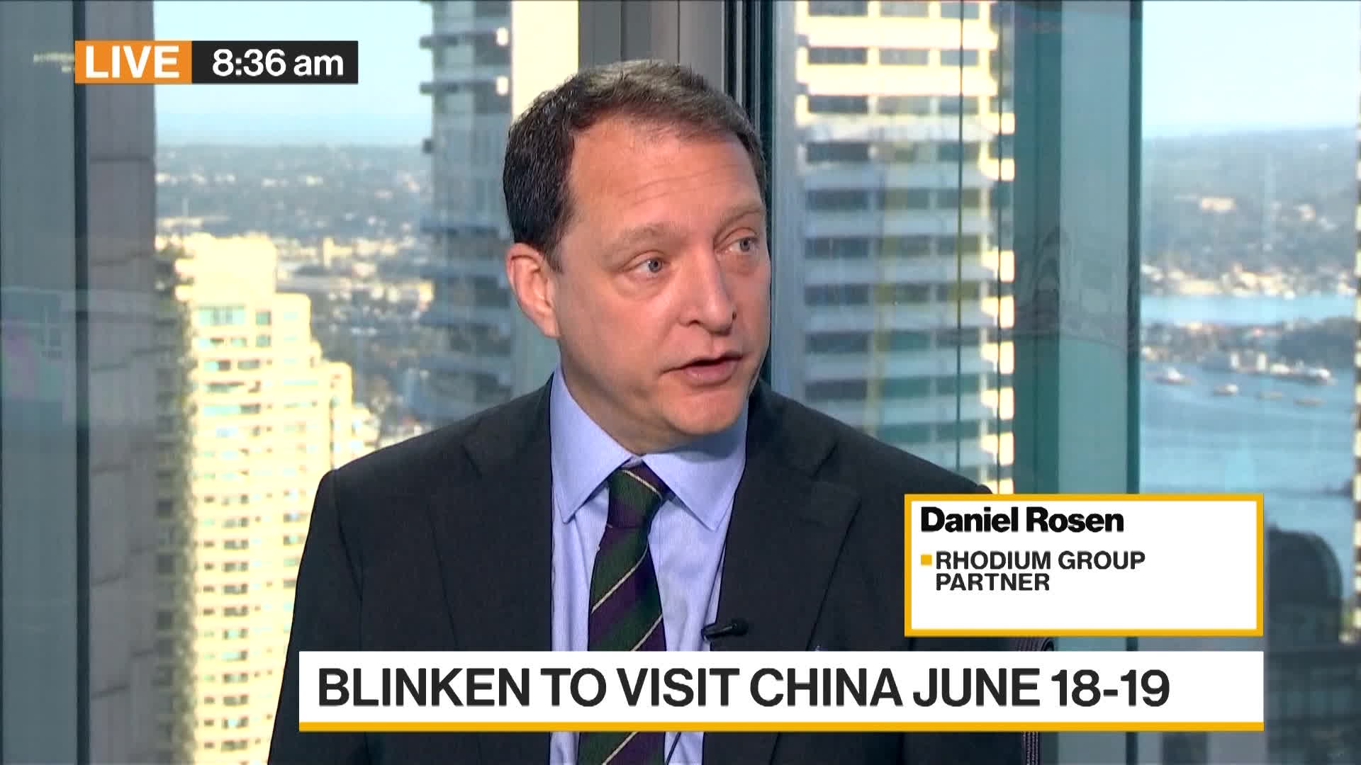 Watch Rhodium Group's Rosen on US-China, Chinese Economy - Bloomberg